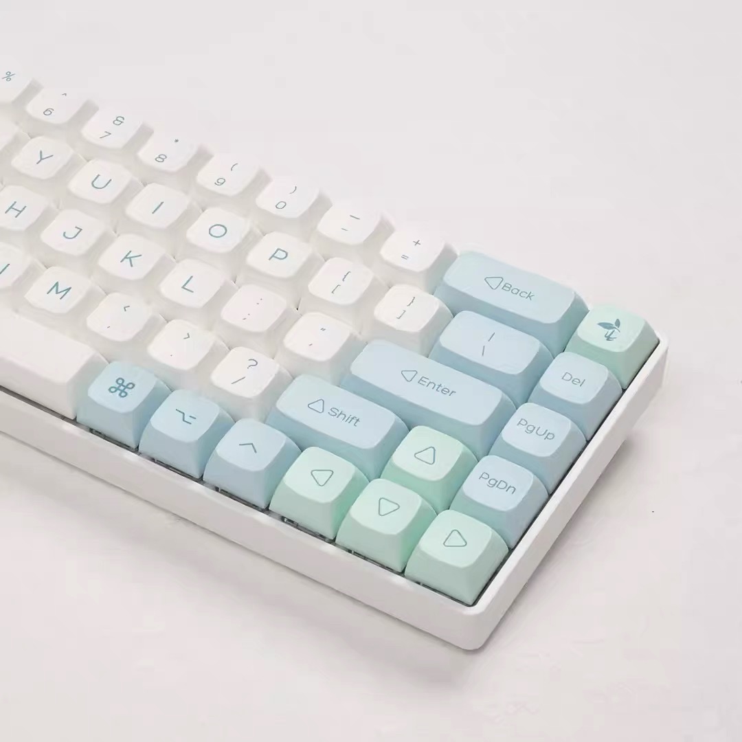 Kawaii Cat Pudding Party Mao Profile Keycaps (131 Keys) - KawaiiKeys
